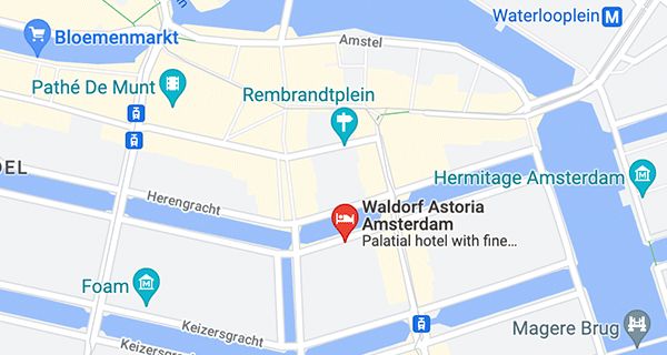 Waldorf Astoria Hotel Amsterdam